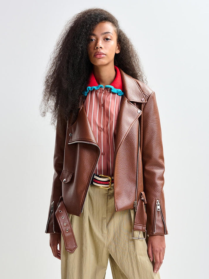 Jup Fitted Perfecto Jacket - Gingerbread – rpmmelbourne